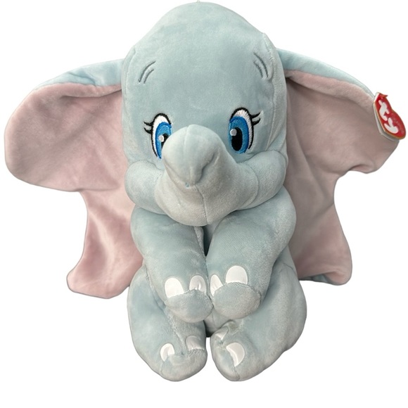 Disney | Toys | Nwt Adorable Disney Ty Beanie Buddies Dumbo Sparkle So ...